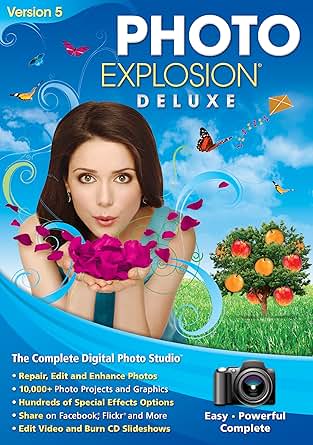 Amazon.com: Photo Explosion 5.0 Deluxe [Download]: Software