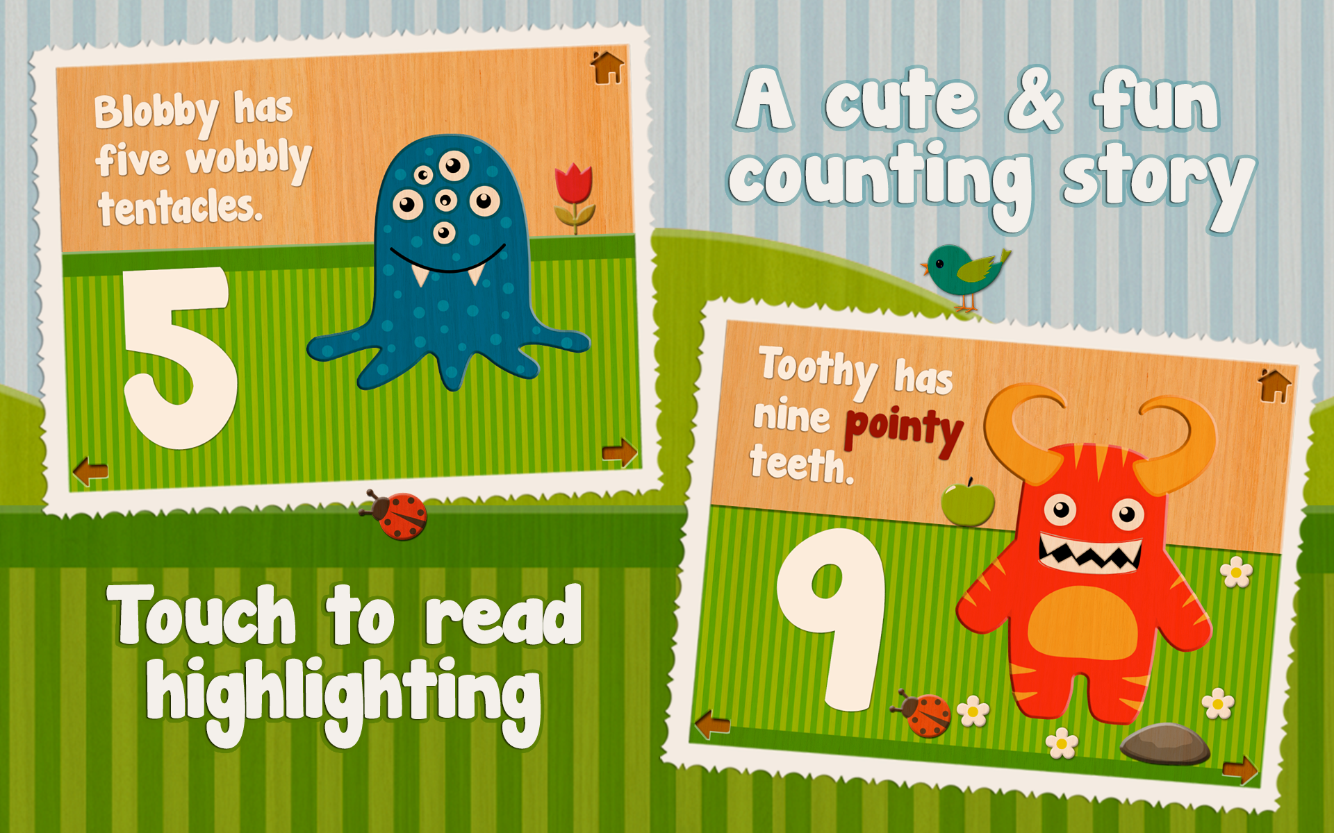 Cutie Monsters - Count to Ten:Amazon.fr:Appstore for Android