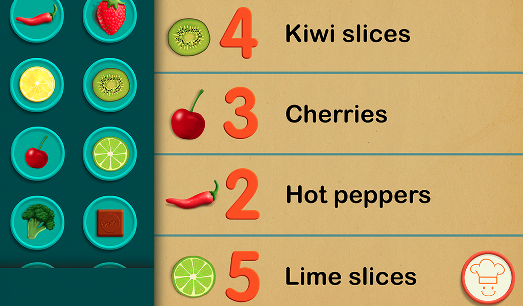 Amazon.com: Tiggly Chef: Preschool Math Cooking Game: Appstore for Android
