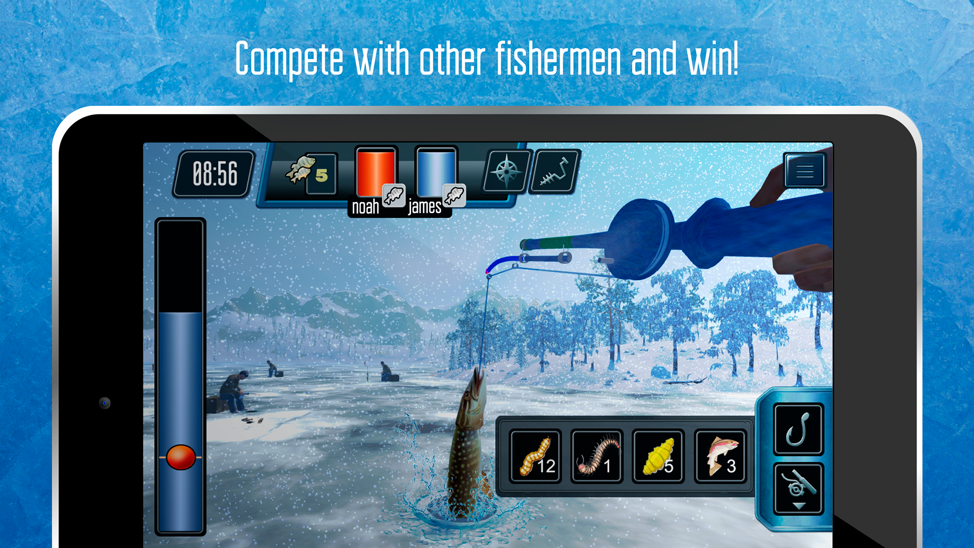 Ice fishing. Free fishing game. Catch big fish!: Amazon.ca: Appstore ...