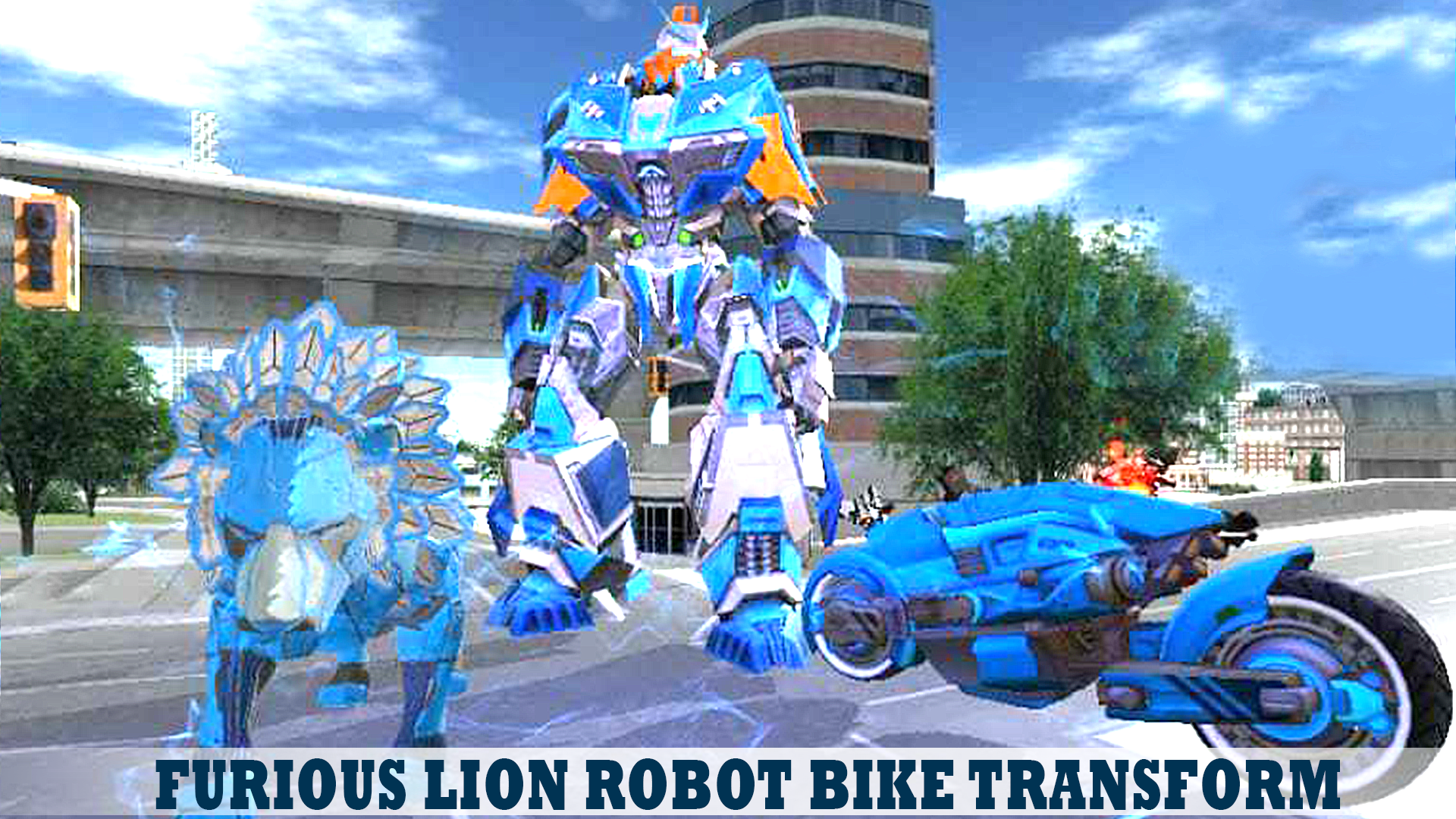 Furious Lion Robot Attack Simulator - Lion Robot Shooting 3D Games ...