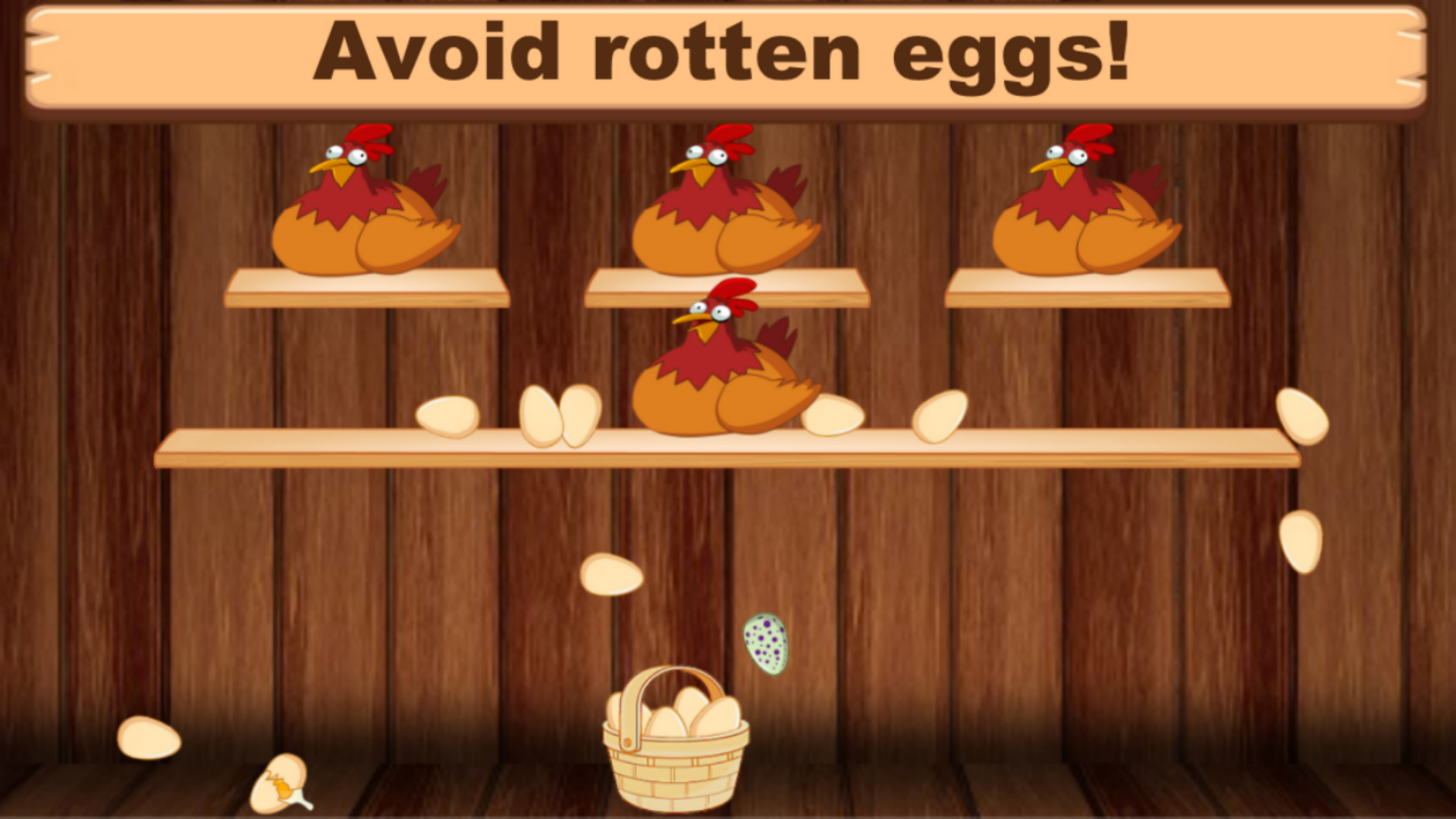Chicken Madness: Catching Eggs:Amazon.es:Appstore for Android