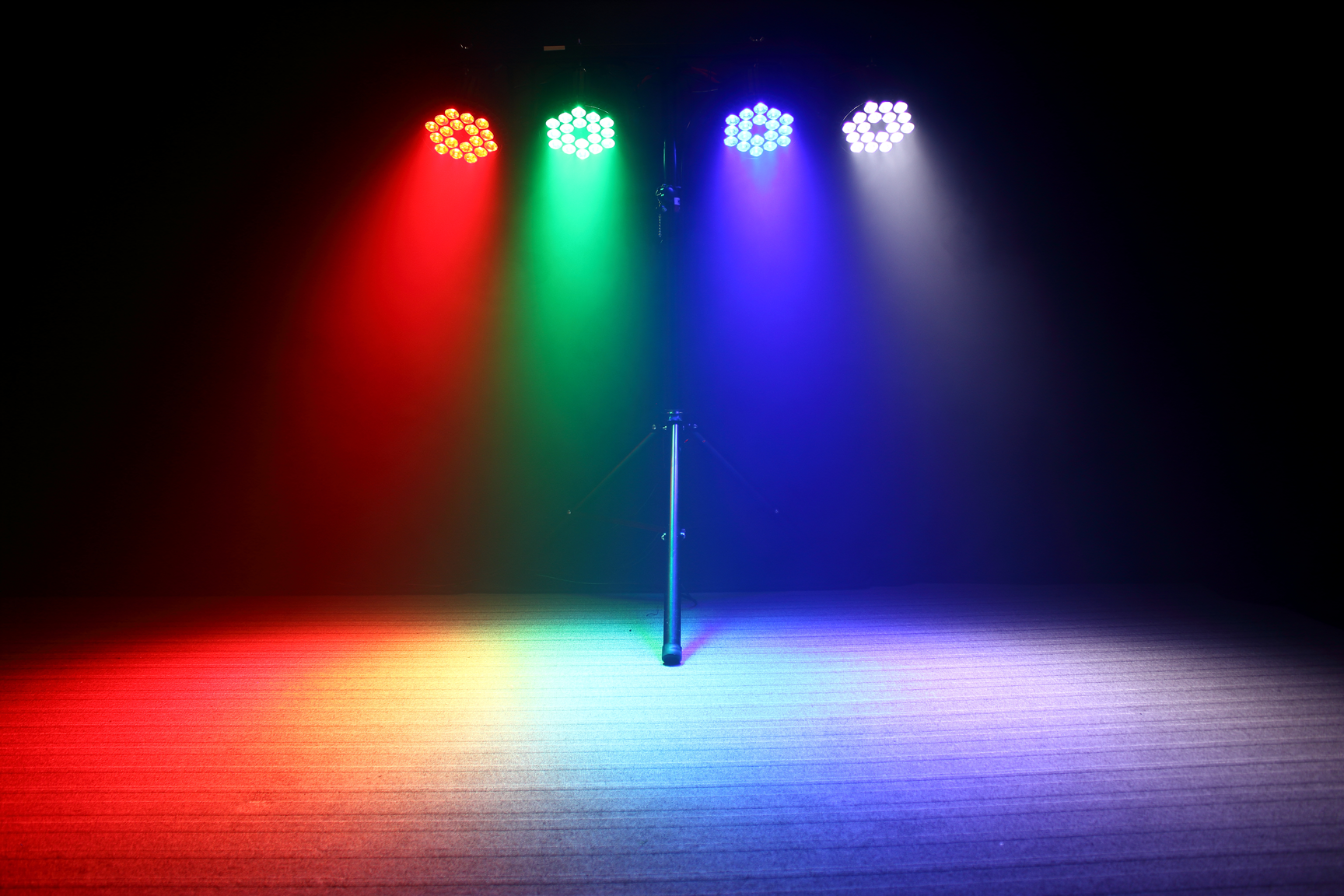 Watch U`King Par Lights RGBW LED Uplight by DMX512 Control Rainbow ...