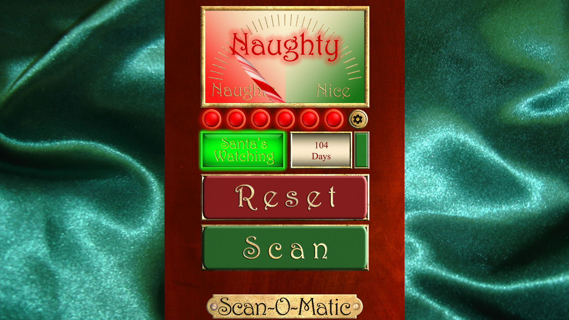 Amazon.com: Santa's Naughty or Nice Scan-O-Matic and Christmas ...