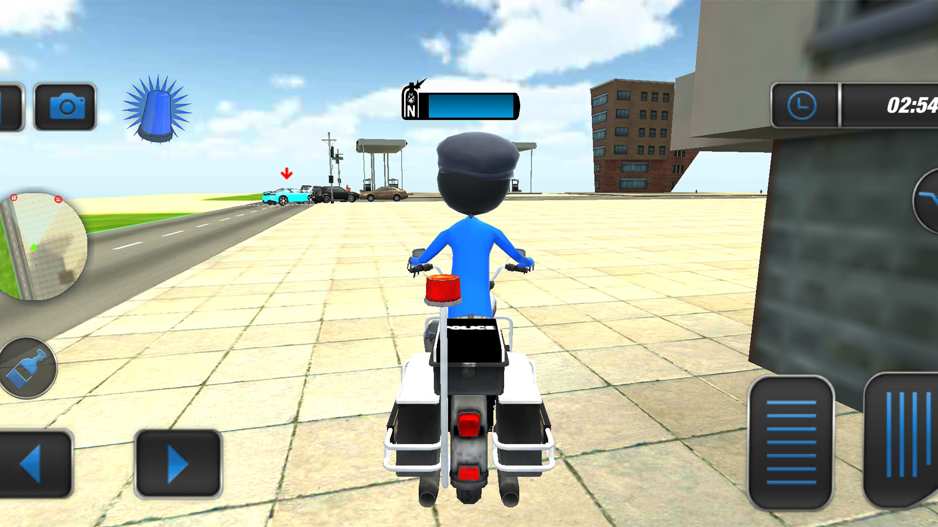 Police Motorbike Stickman: Driving Chase Game:Amazon.co.uk:Appstore for ...