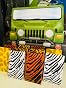 Amazon.com: Beistle Jungle Safari Jeep Photo Prop Backdrop for Birthday ...