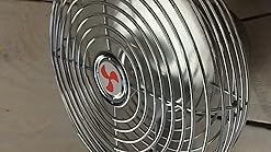 Amazon.com: Dash Fan 12 Volt 2 Speed Chrome with 6" Blade for RV ...