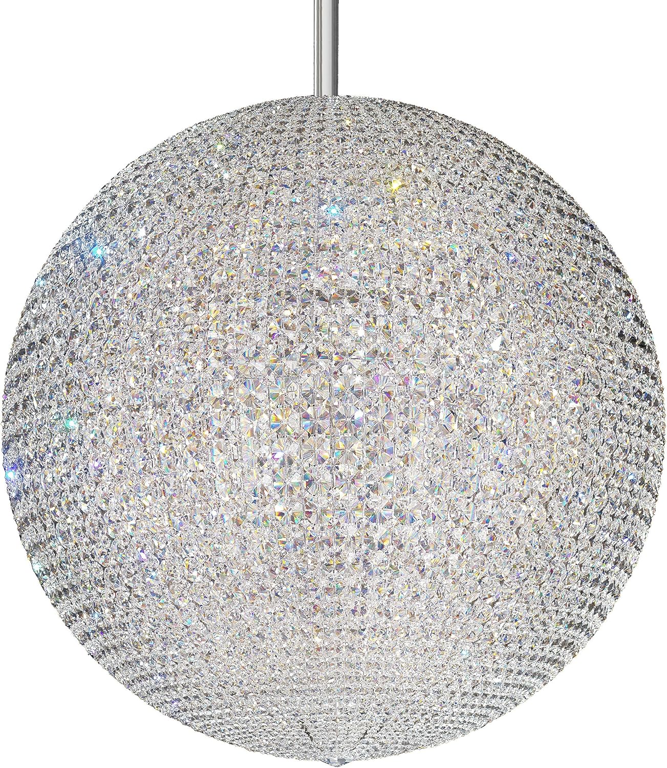 Schonbek DV3636S Swarovski Lighting Da Vinci Pendant Light, Stainless ...