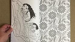 Amazon.com: Art of Coloring: Moana: 100 Images to Inspire Creativity ...