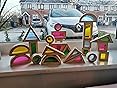 Rainbow Acrylic Blocks (24 pcs) - Wooden Toys for Toddlers- Play on ...