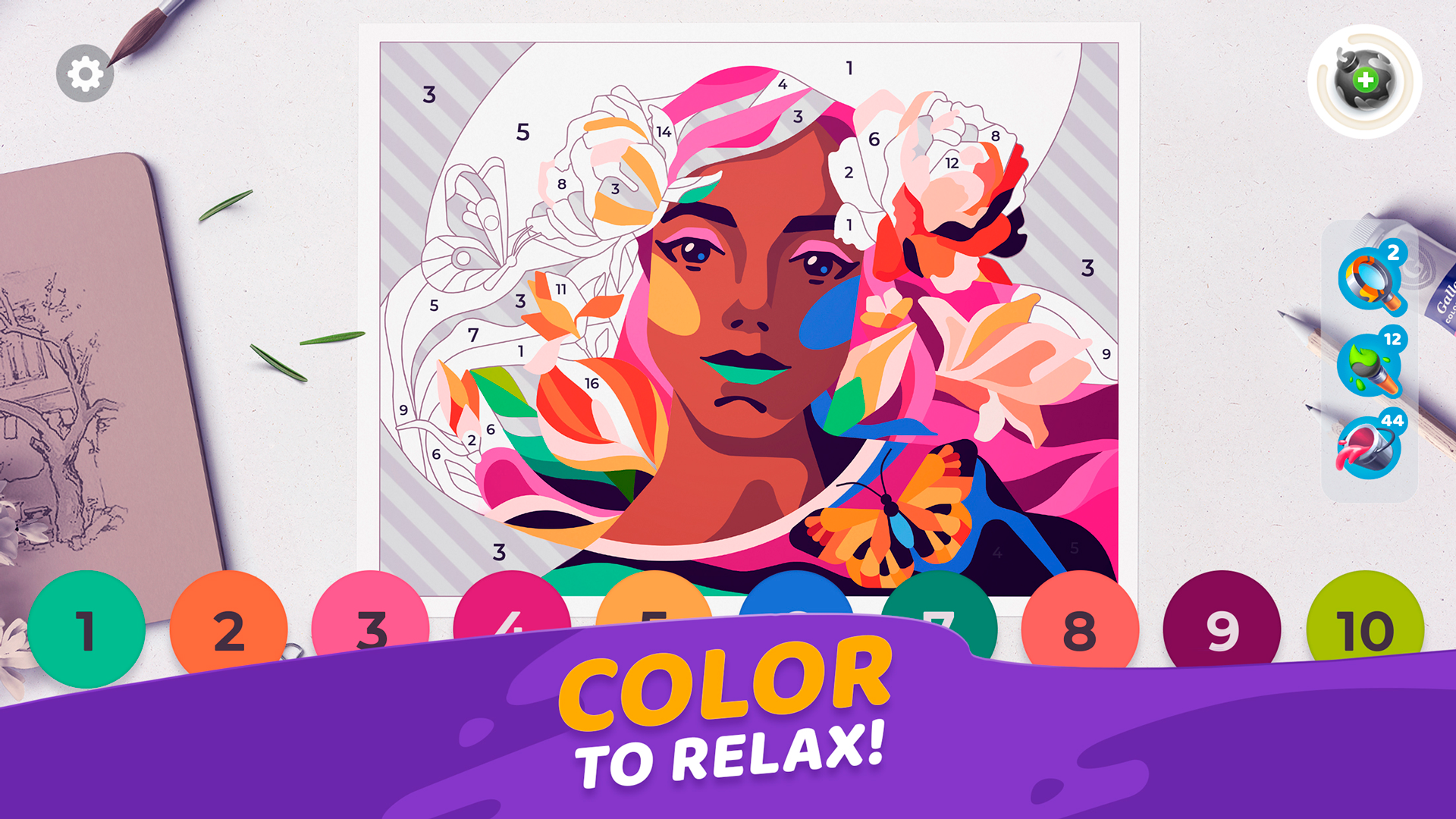 Gallery: Coloring Book & Decor:Amazon.co.jp:Appstore for Android