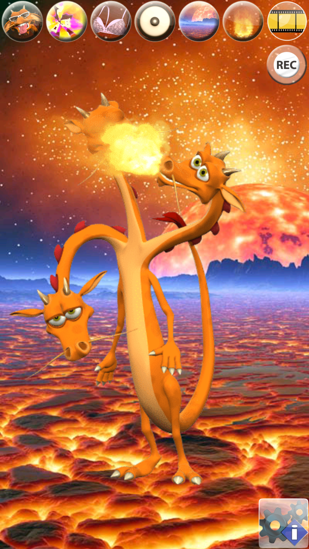 Talking 3 Headed Dragon (Free) : Amazon.com.br: Apps e Jogos