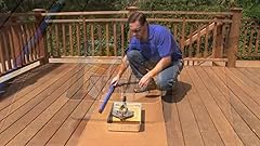 HomeRight Deck Pro with Gap Wheel, Pivoting Handle and 7-1/2 Inch Wide ...