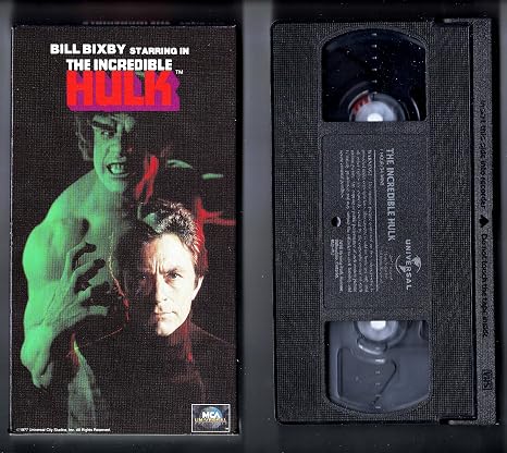 Amazon.com: Incredible Hulk [VHS]: Bixby,Bill: Movies & TV