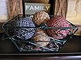 Amazon.com: Large Primitive Rag Balls Set : Home & Kitchen