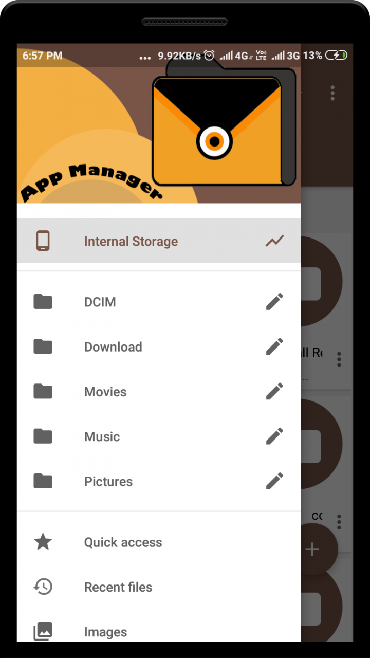 File Manager BY KVB - file explorer, Phone, Audio and App Manager ...