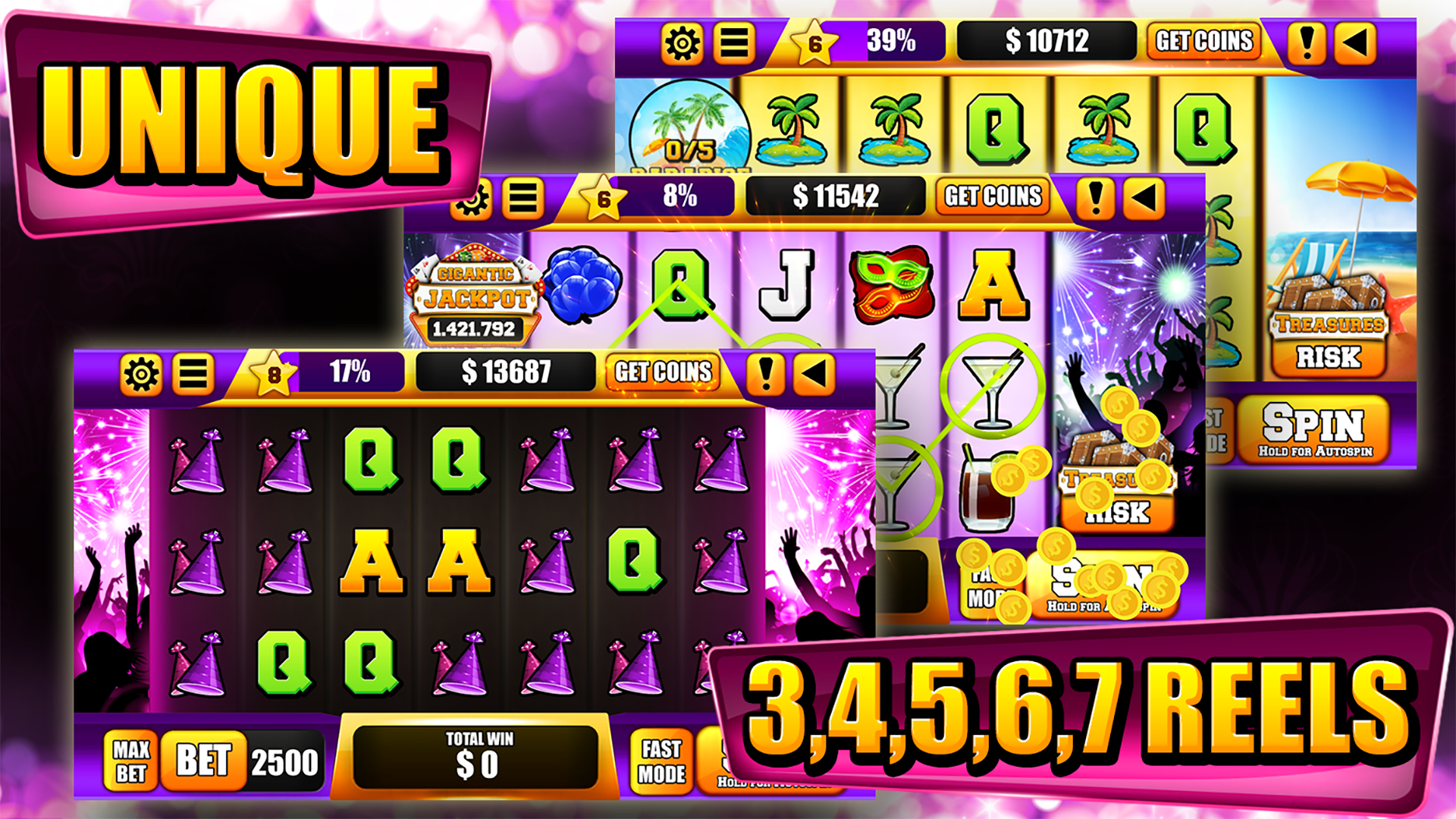 Amazon.com: Mega Dance Party Slot Machine: Appstore for Android