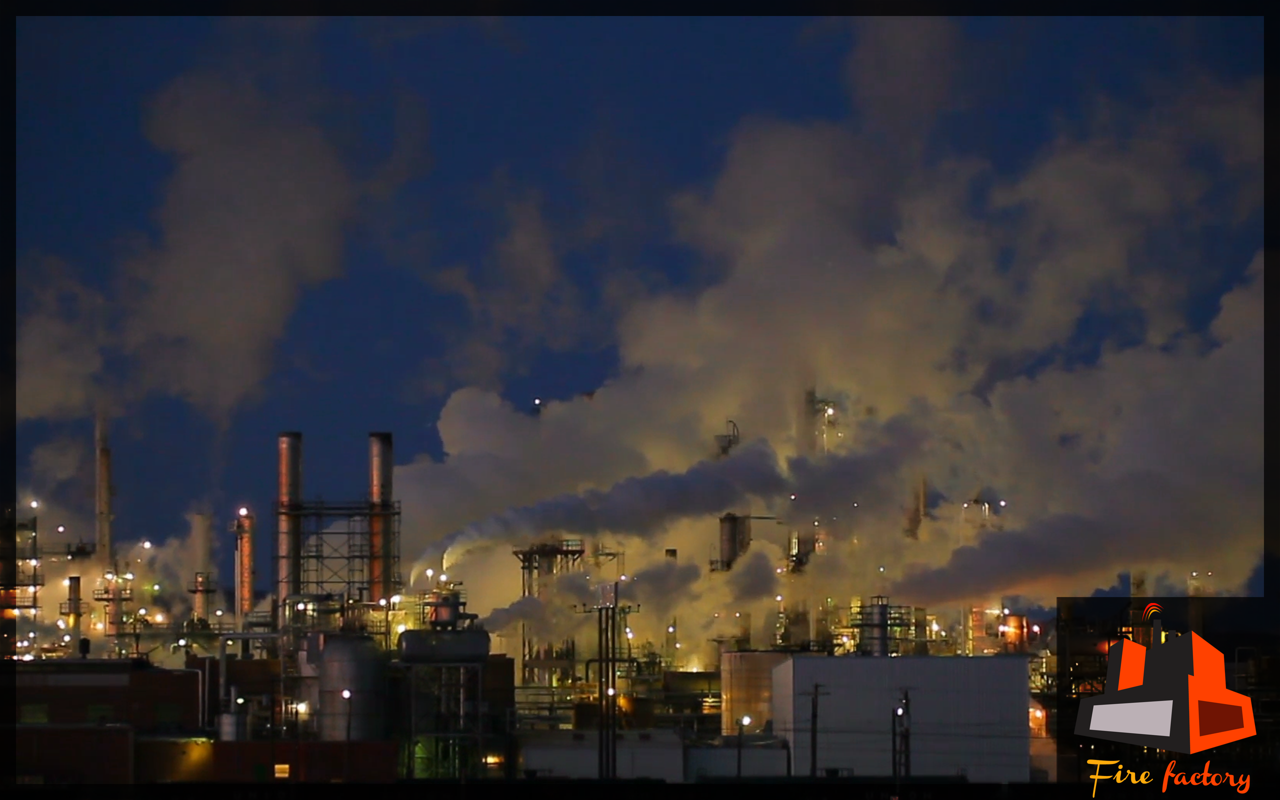 Factory Side View - A Day & Night View of Factory Side: Amazon.ca ...