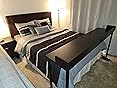 Amazon.com: Joy Overbed Table with Wheels for Full/Queen Beds | Height Adjustable Rolling Bed ...