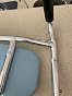 Amazon.com: OMECAL Commode Chair for Toilet w/Wheels & Pedal, 350 LBS ...
