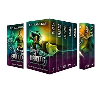 Amazon.com: Demons and Dragons: Dragon Reign Box Set Series Books 1-5 ...