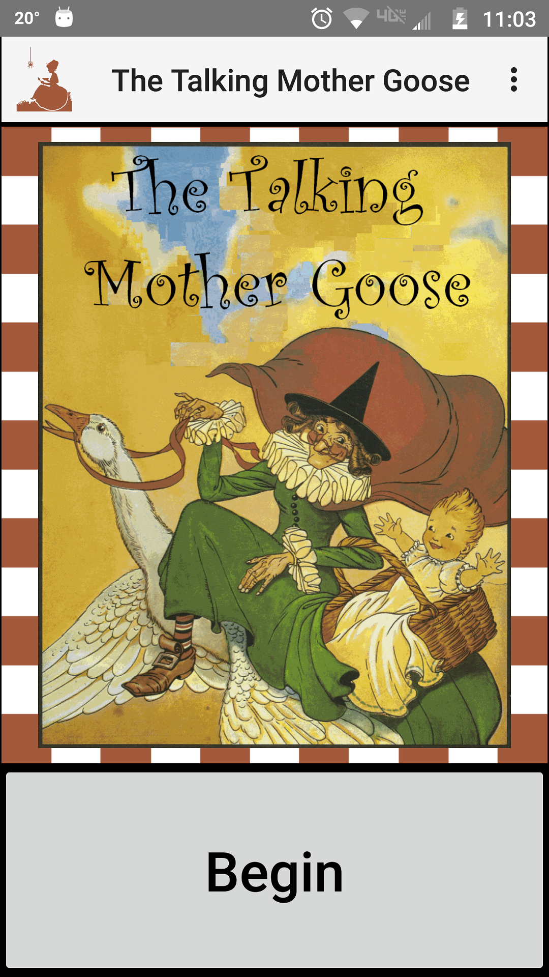 Amazon.com: The Talking Mother Goose Free Nursery Rhyme Player ...