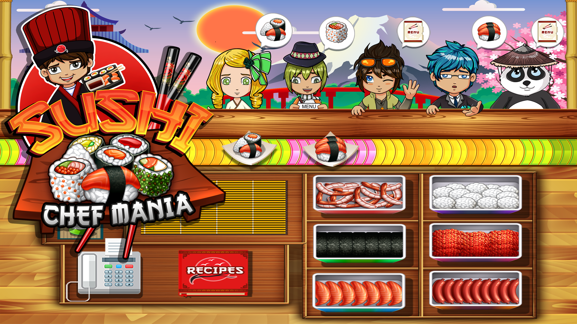 Sushi Chef Mania:Amazon.com:Appstore for Android