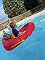 Amazon.com: Swimline Speedboat Inflatable Kids Float, Red, 45"/25"/10 ...