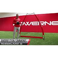 PowerNet 7 Foot Portable Pitching Screen A-Frame | Baseball Pitcher ...