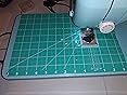 Amazon.com: Sew Steady Free Motion Quilting Slider Mat Grid Marked 12 x ...