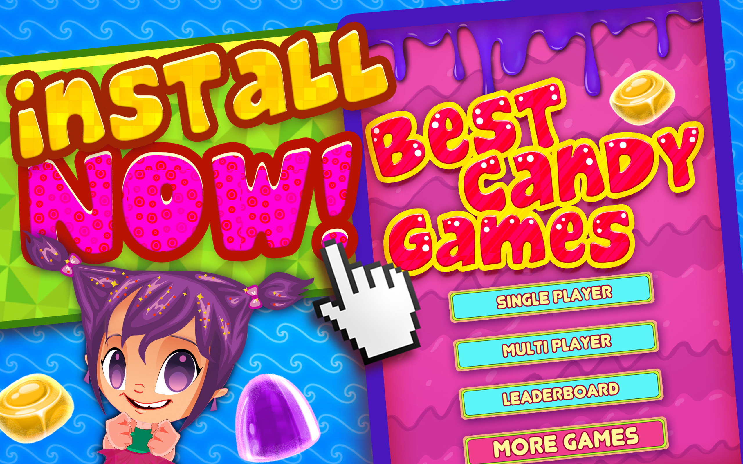 Best Candy Games - Soda Pop Match 3 Puzzle with Jelly, Bubbles & Sweets ...