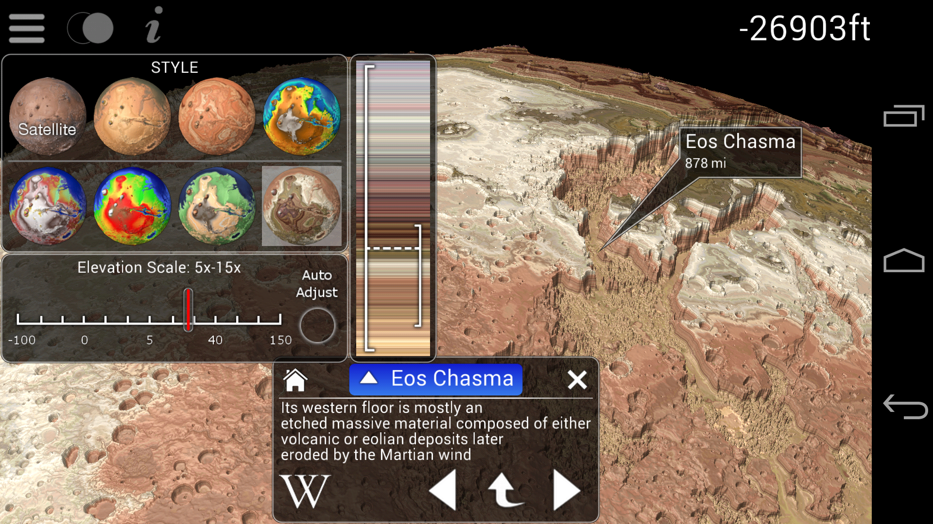 Free App of the Day is Elevation Mars