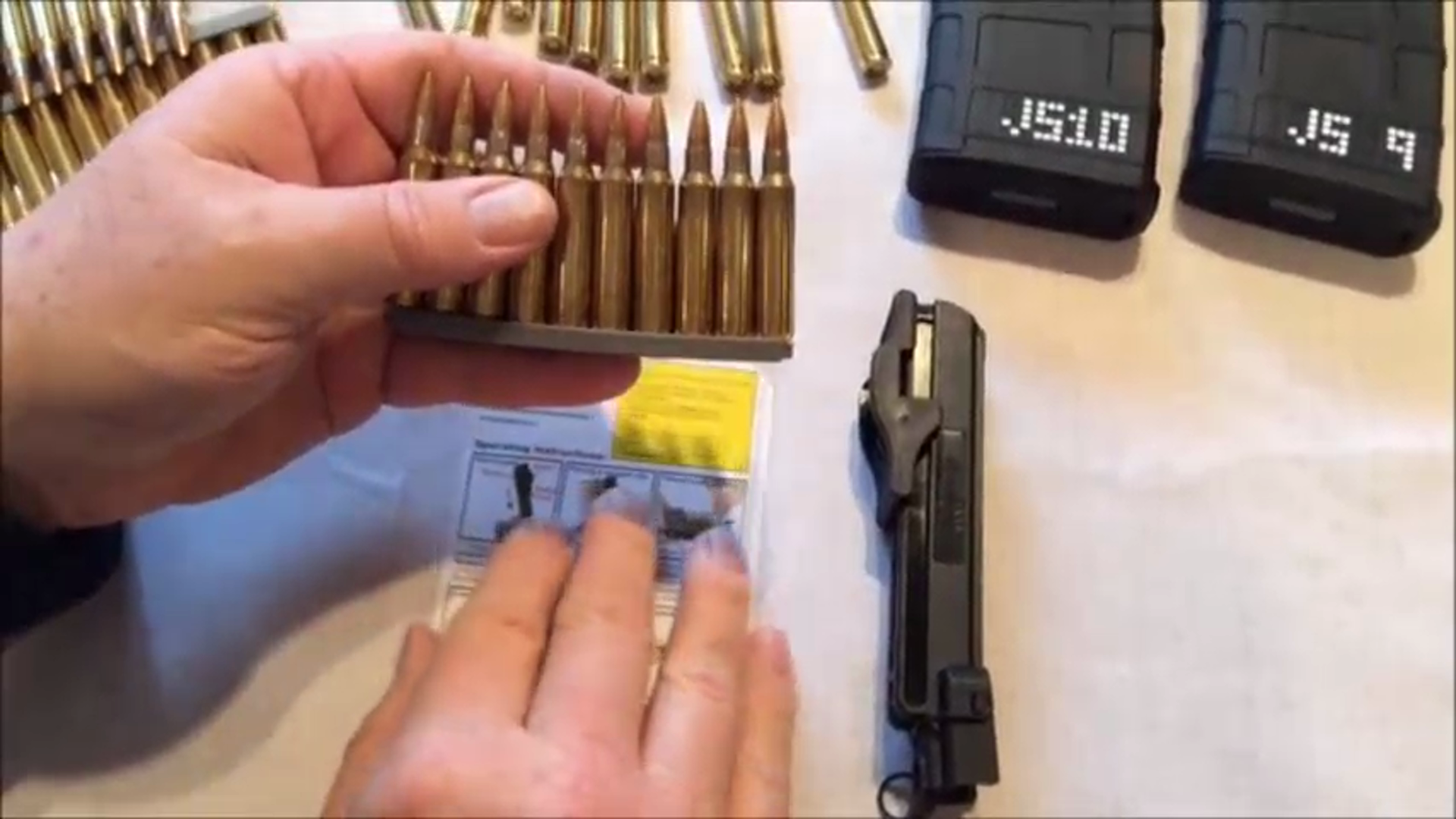 Watch A fantastic tool for loading stripper clips of bullets or loose ...