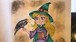 Witch Coloring Book: A Coloring Book for Adults Featuring Beautiful ...