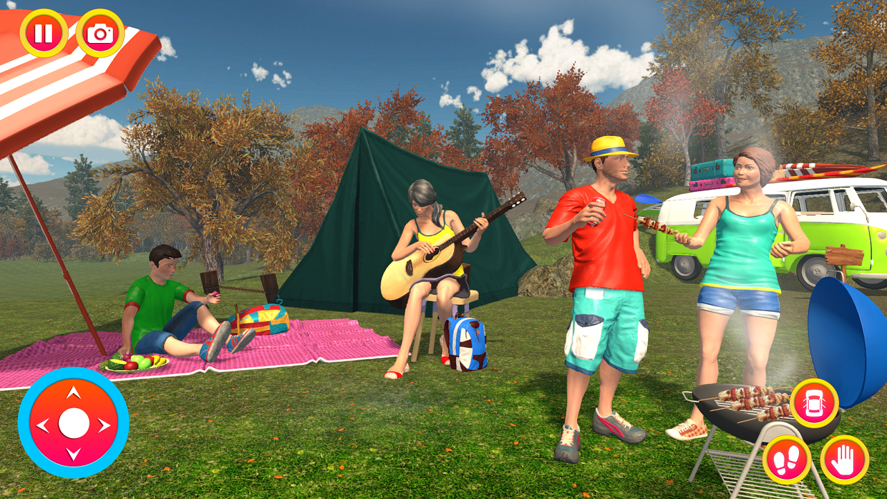 Happy Family Summer Holidays Adventure - Happy Family Game:Amazon.in ...