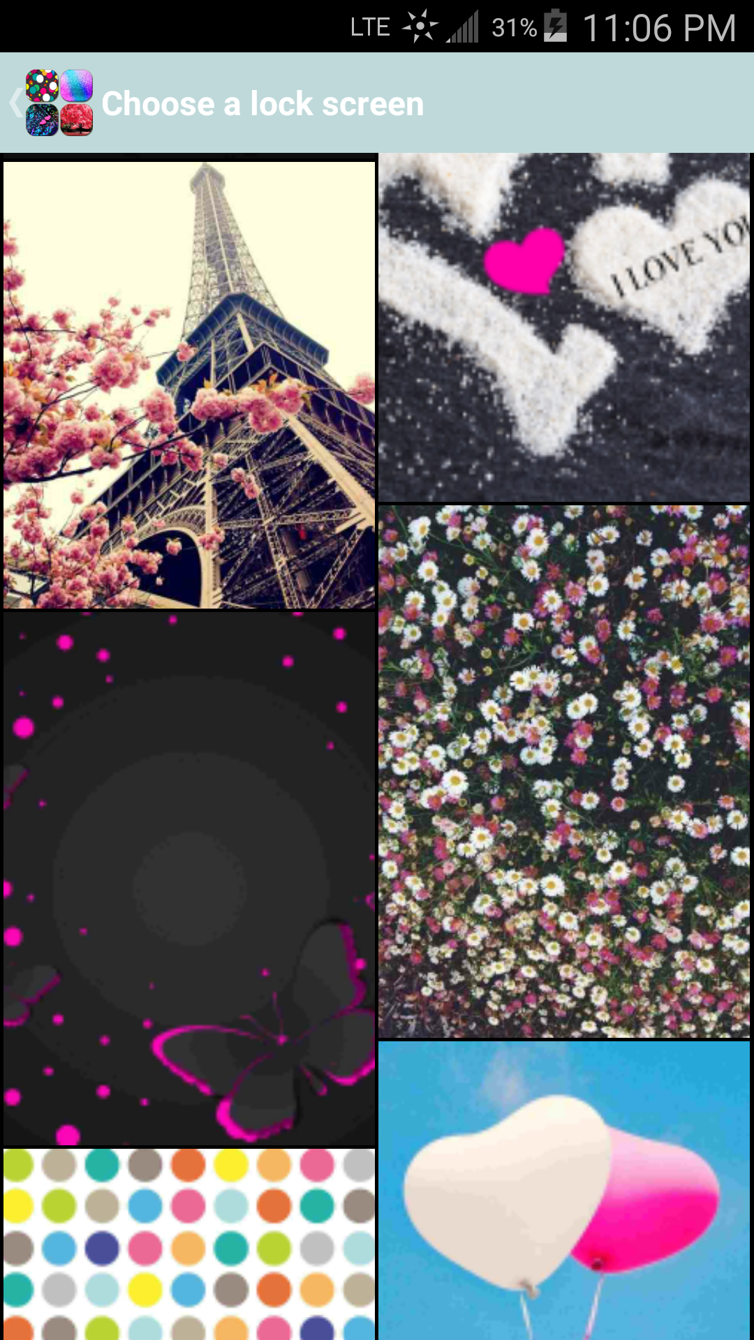 Girly Lock Screens:Amazon.com:Appstore for Android