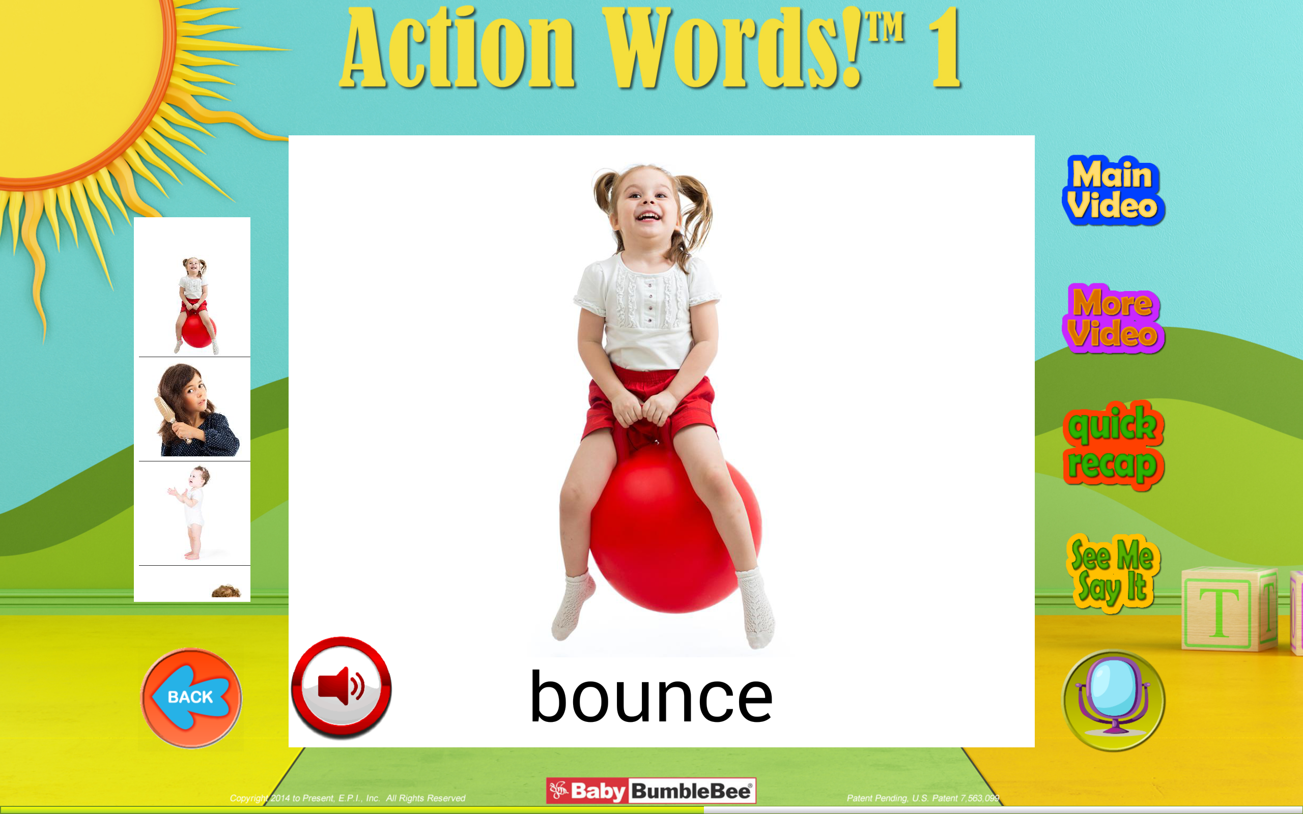 Action Words!™ 1 - Video Flashcard Player : Amazon.ca: Apps for Android