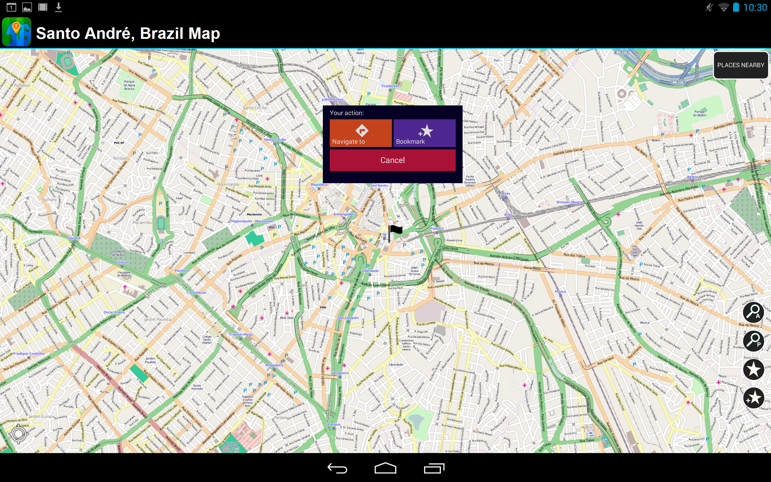 Santo André, Brazil - Offline Map: Amazon.ca: Appstore for Android