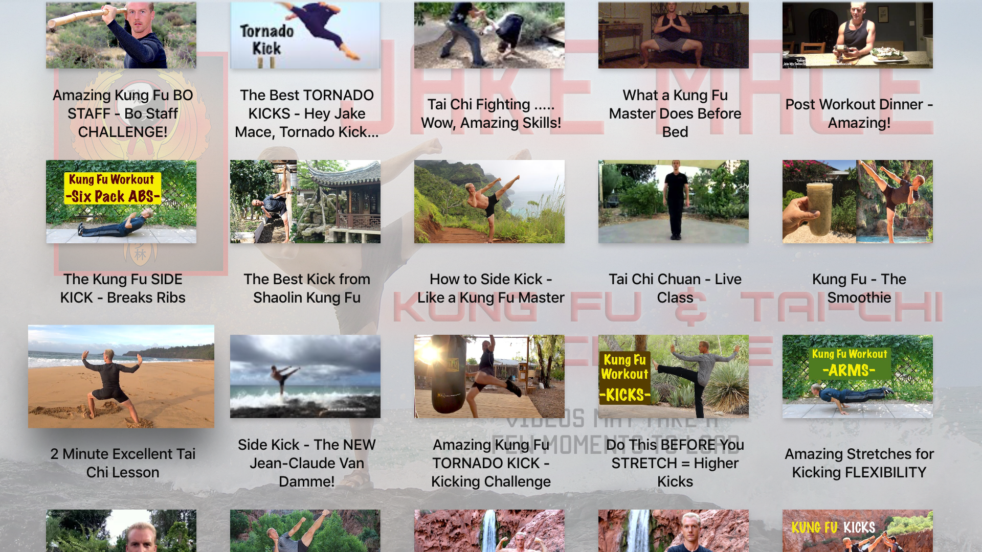 Jake Mace Kung Fu & Tai-Chi:Amazon.co.uk:Appstore for Android