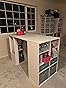 Amazon.com: South Shore Crea Counter-Height Craft Table with ...