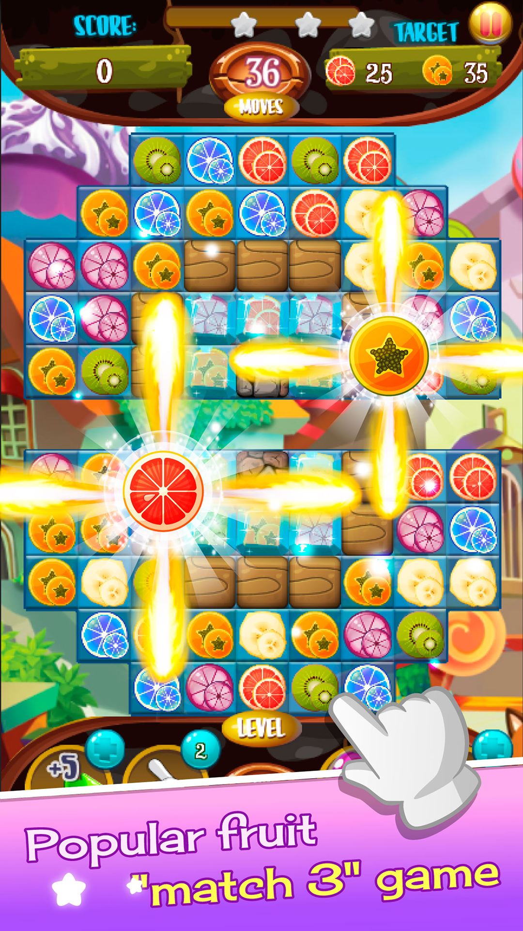 Amazon.com: Fruit Match Pop Mania - Rumble Digger In Match-3 Rainbow ...