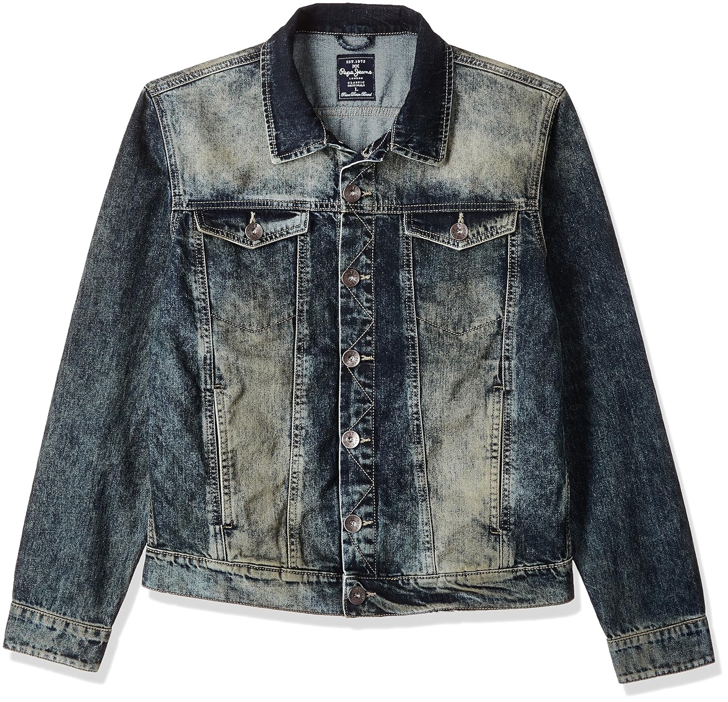 Buy Pepe Jeans Men's Regular Fit Jacket (8907557336113 ...