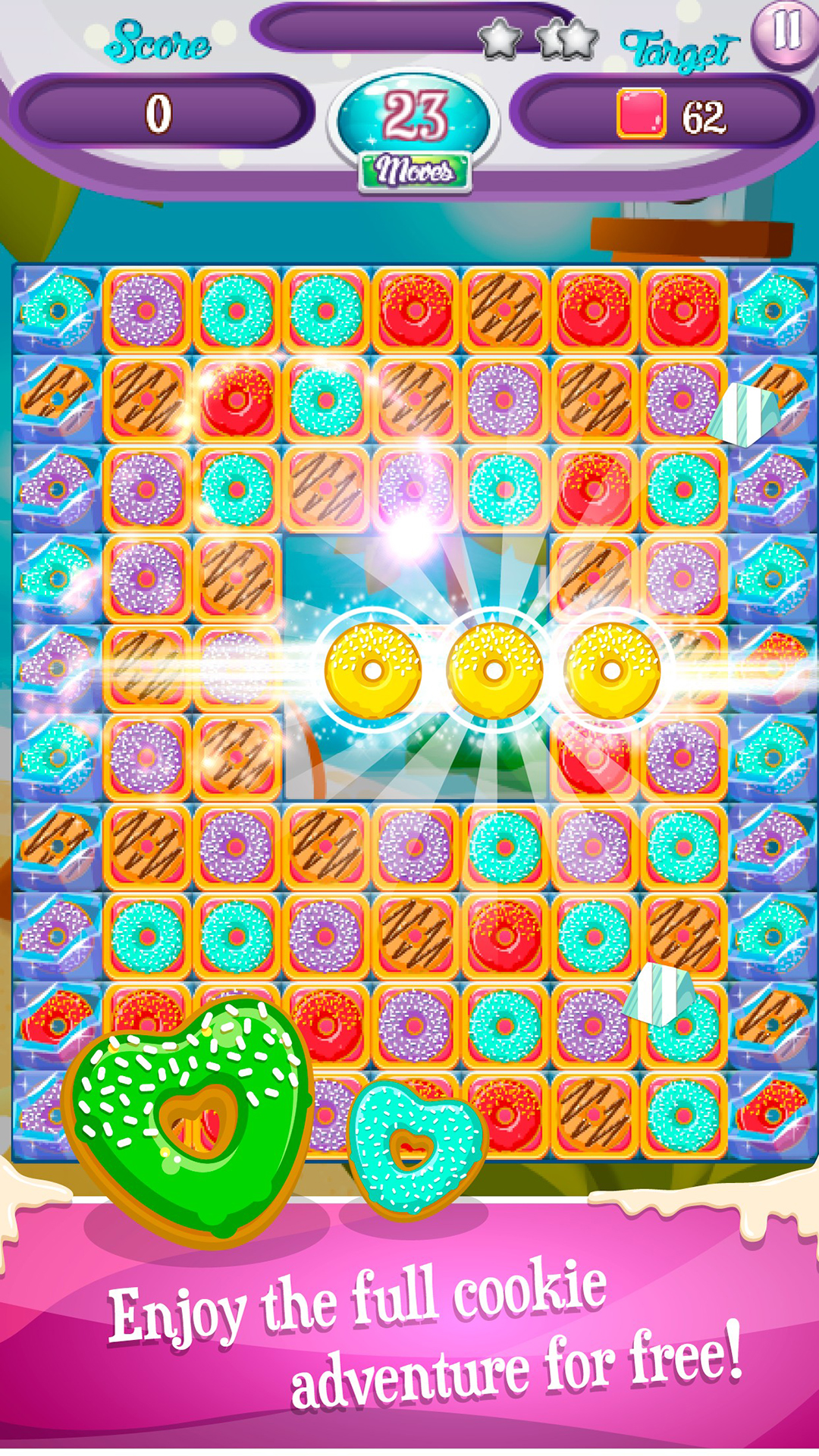 Amazon.com: Cookie Garden Smash - Match Three Mania: Match The Candy ...