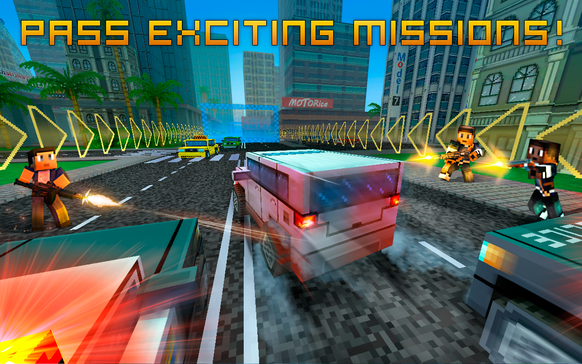 Block City Wars - Game & skins export to minecraft: Amazon.ca: Appstore for Android