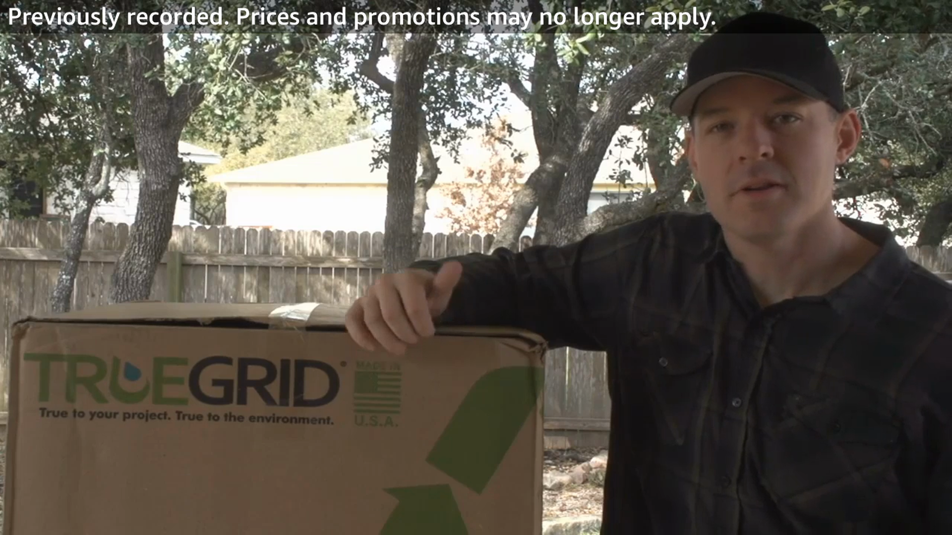Watch Easy DIY shed base installation with TRUEGRID. on Amazon Live
