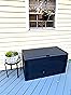 Amazon.com: LUCKYERMORE 120 Gallon Large Deck Box, Waterproof Large ...