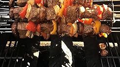 Amazon.com : Napoleon 64007 Rotisserie Shish Kebab Wheel, Stainless ...