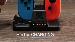 Amazon.com: Fosmon Joy Con and Pro Controller Charging Dock, 2-in-1 ...