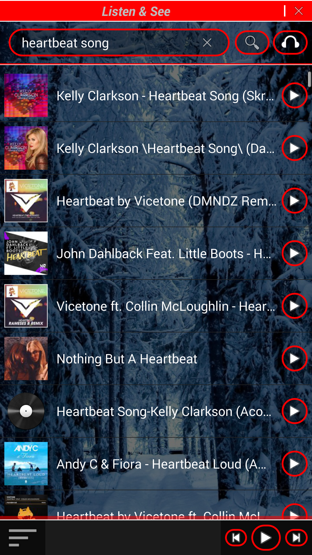 Red Music - Free Music Streaming:Amazon.com:Appstore for Android