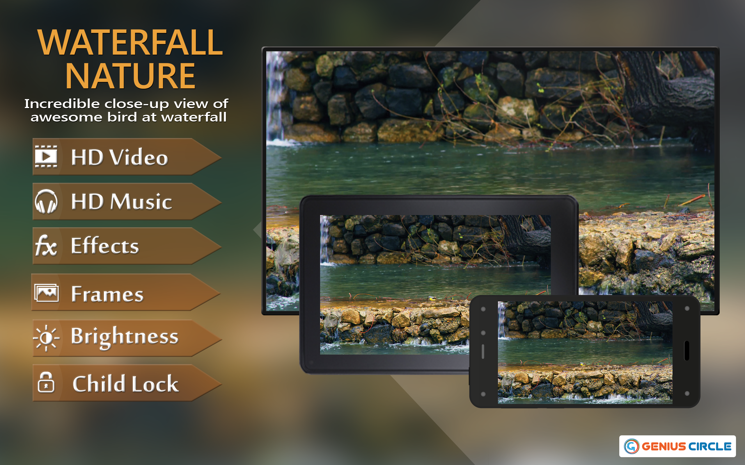 FREE Waterfall Nature HD - Enjoy the beautiful scenery on your HDR 4K ...